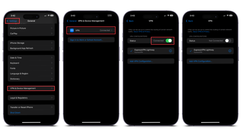 How to Turn Off VPN on Your iPhone (2 Ways) | ExpressVPN Blog