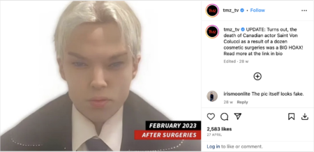 Top-Promis, die 2023 in das Netz der Fake News geraten sind ...